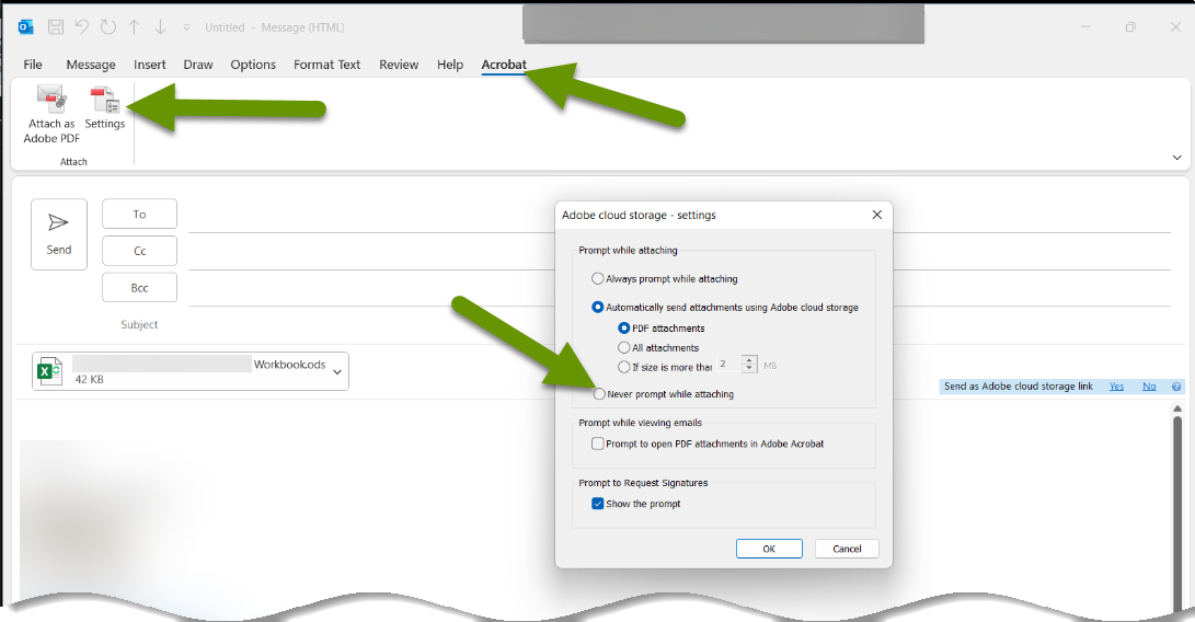 How to Send Files in Emails as Attachments NOT as Links to Uploaded Files