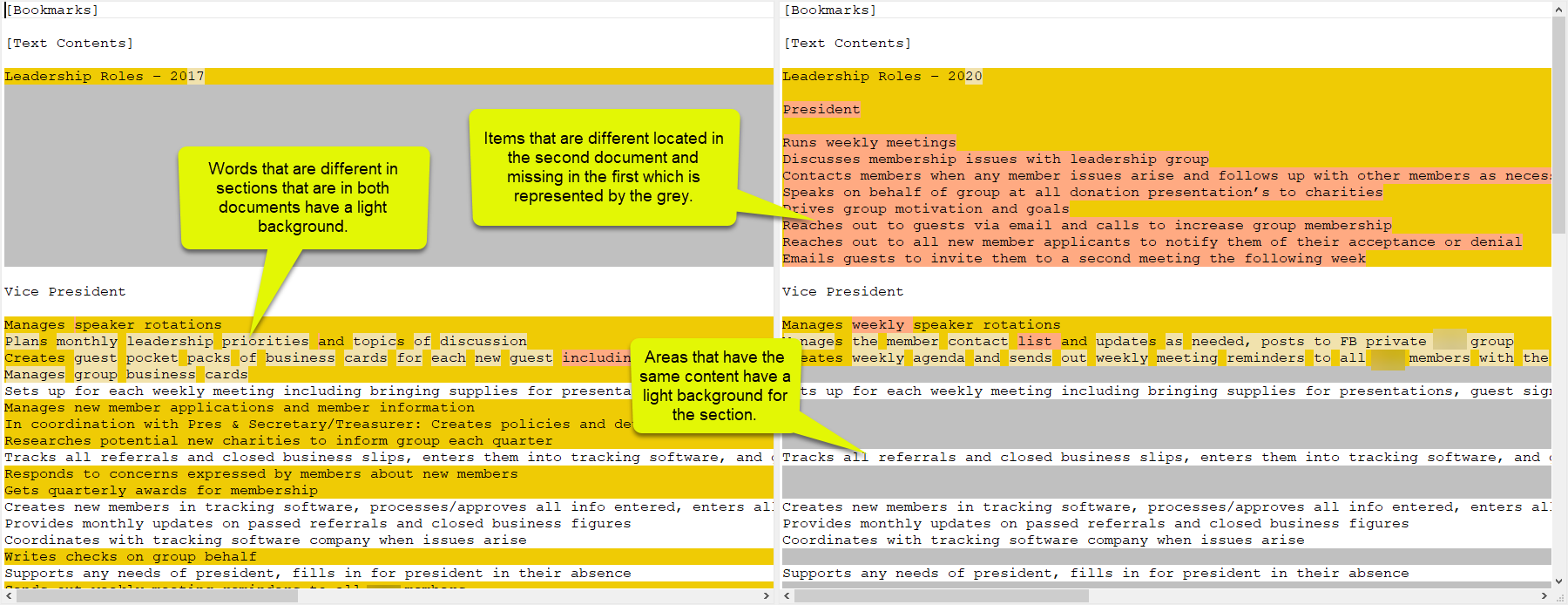The Easiest Way to Quickly Identify the Differences Between Two Documents