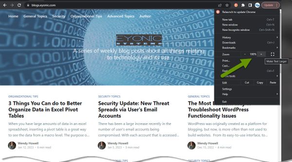 3 Ways to Expand and Shrink Screen Views on your Computer