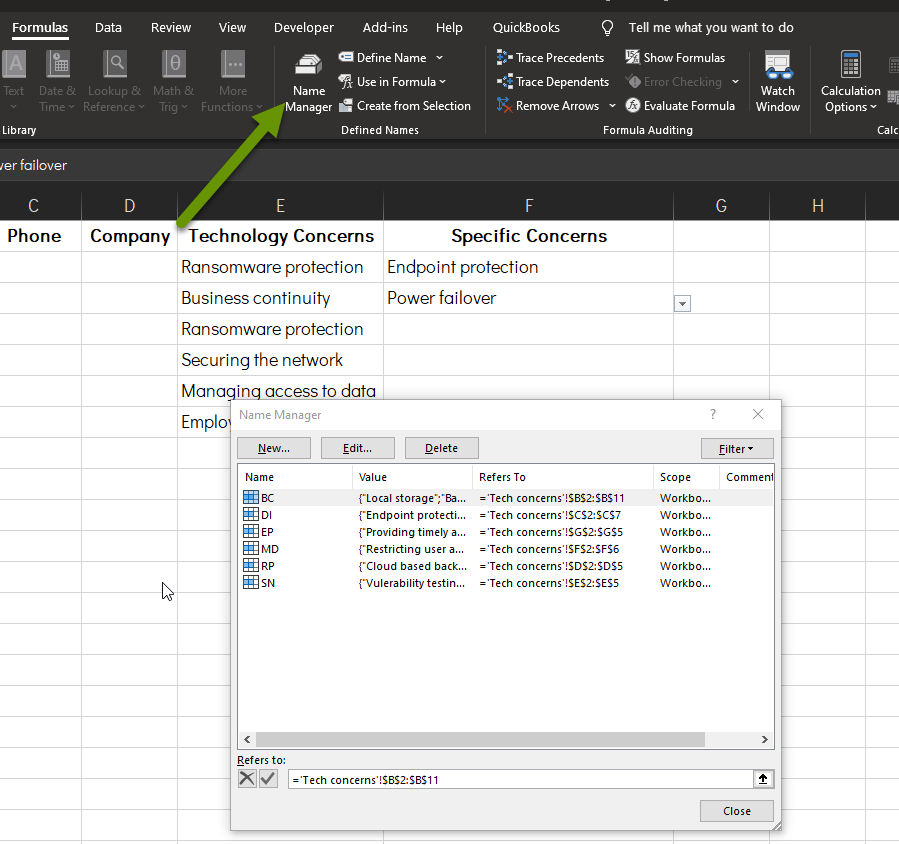 How to Create Forms in Excel With Cascading Lists that Control Data Input