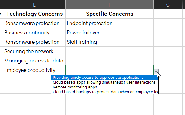 How to Create Forms in Excel With Cascading Lists that Control Data Input
