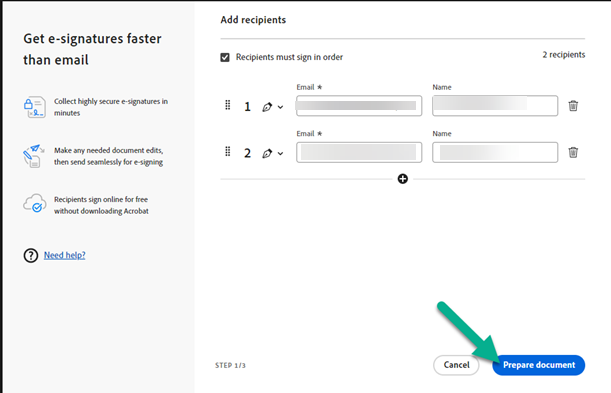 How to Use Adobe Acrobat to Route a Document for Digital Signatures