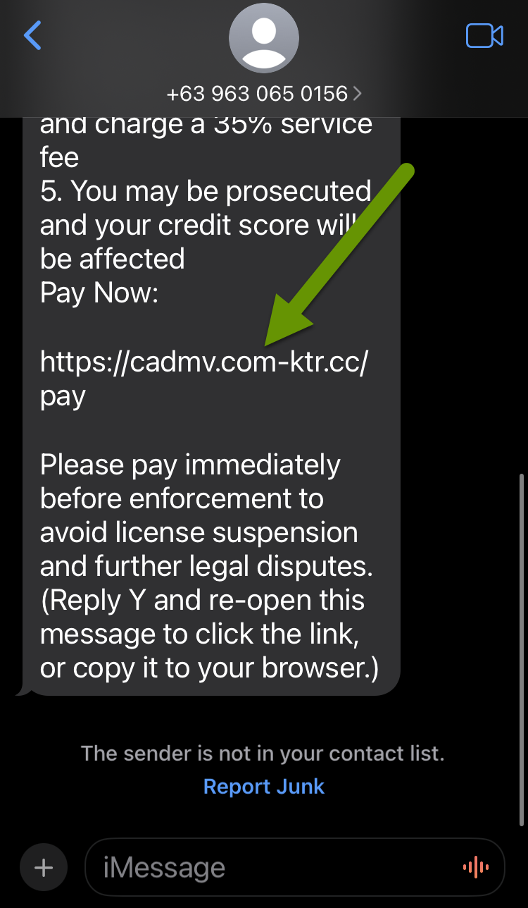 Security Warning: How to Know that Message is Not a Legitimate Message ...